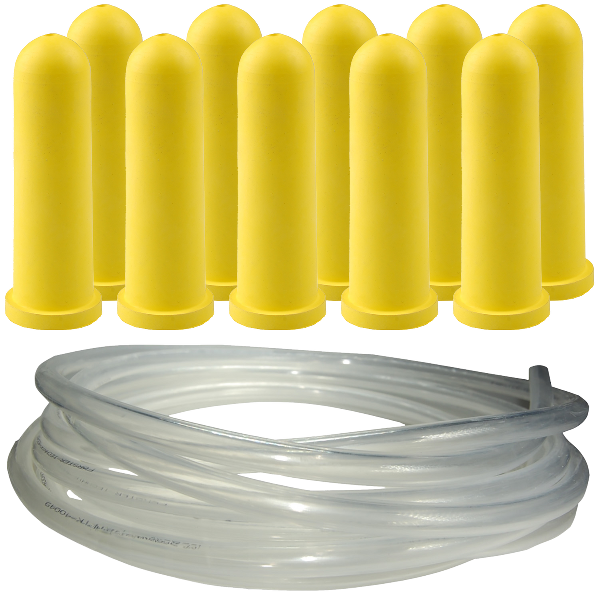 Combi set 10x antibacteriële spenen en 5m slang – HappyFarmer