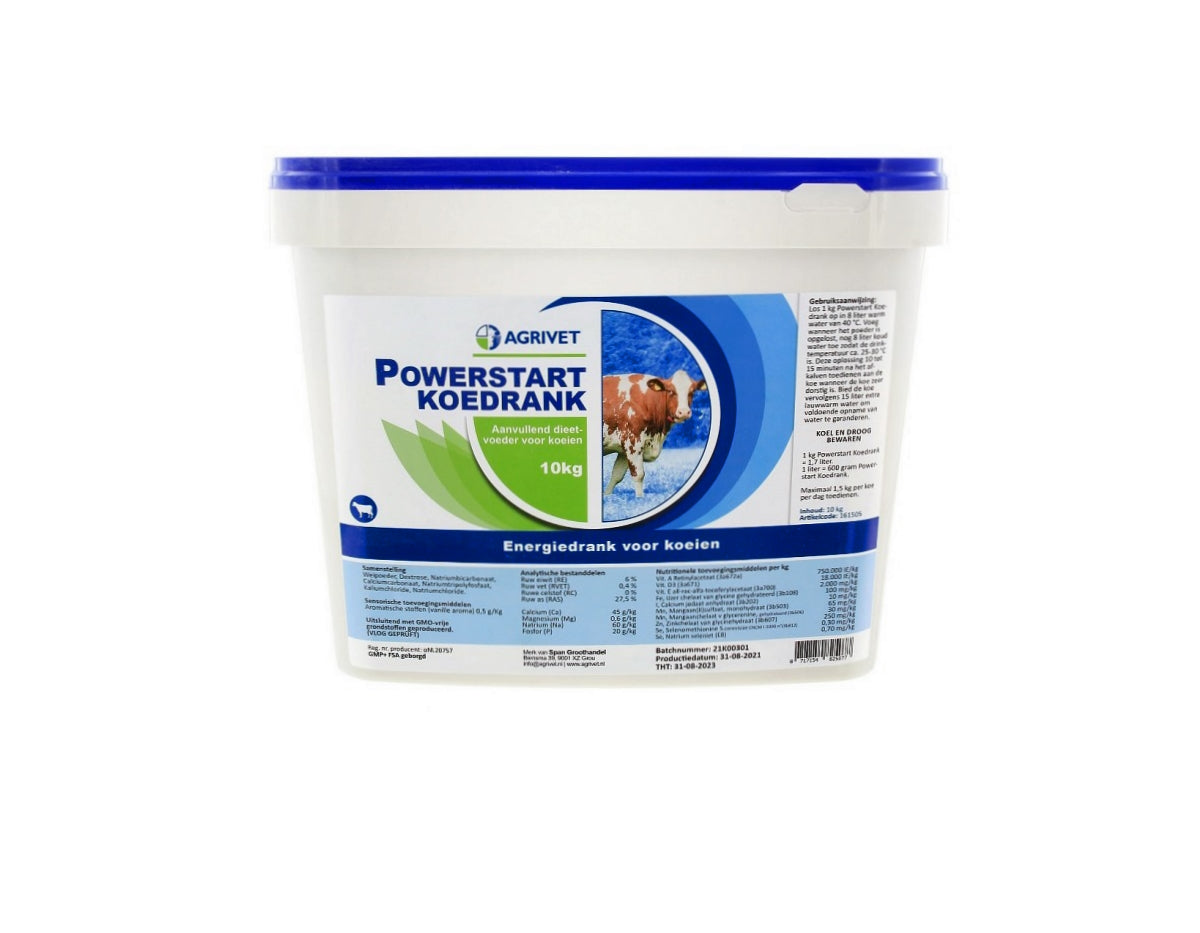 Powerstart Cow Drink Agrivet 10 kg – HappyFarmer