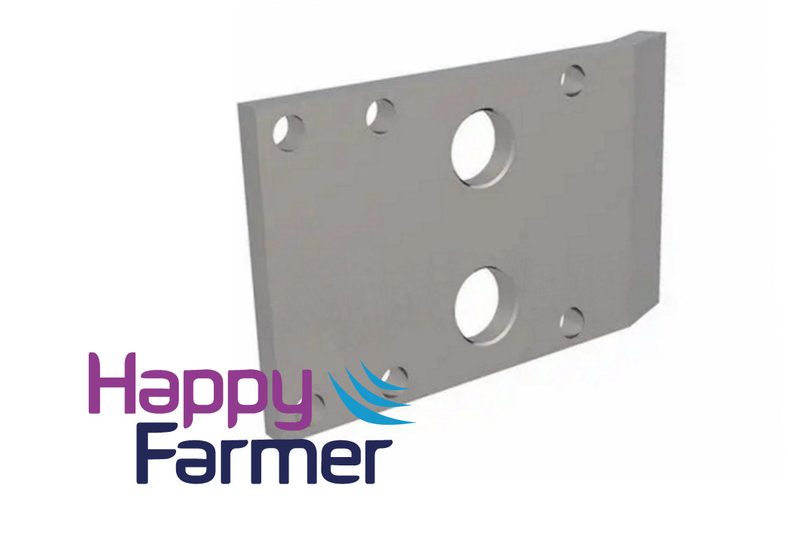 Fixation plate stainless steel GEA MIone | HappyFarmer