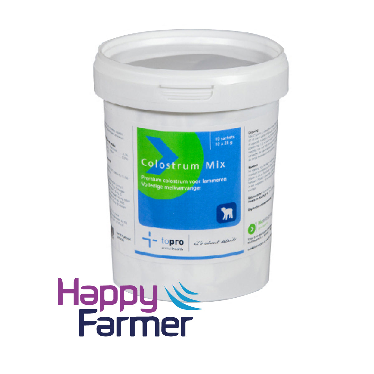 Topro Colostrum Mix | Barn supplies • HappyFarmer.NL • Milking parlour ...